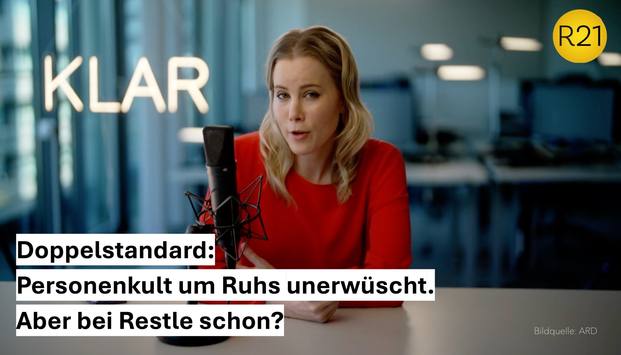 Ablösung von Julia Ruhs im NDR - REPUBLIK21 e.V. - Denkfabrik für neue bürgerliche Politik